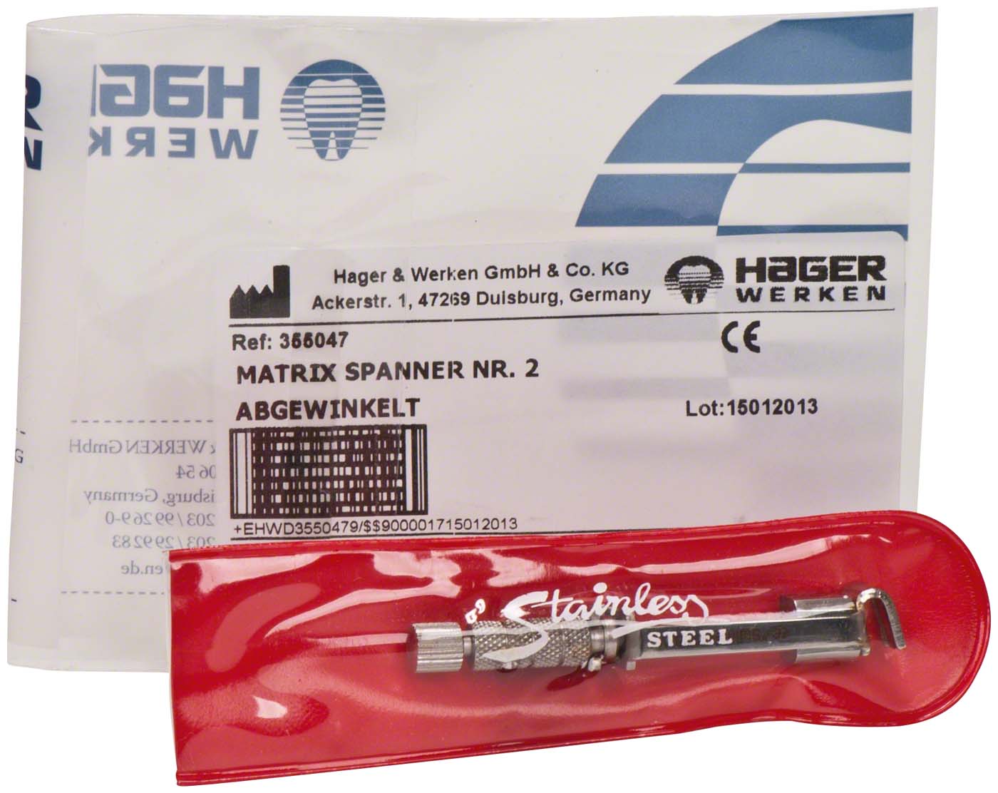 Matrix-Spanner nach Tofflemire abgewinkelt, Nr. 2 | Matrizen ...