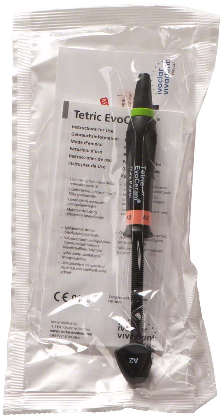 Tetric® EvoCeram 3 g A2 | Composite- lichthärtend, -stumpfaufbau ...