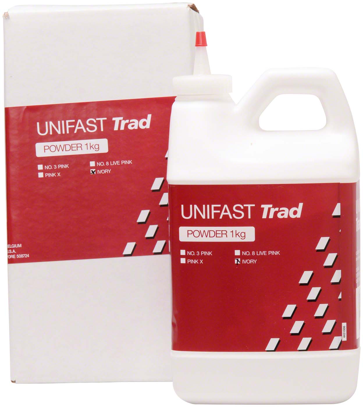 GC UNIFAST Trad 1 kg Pulver pink X | Provisorische K + B Materialien ...