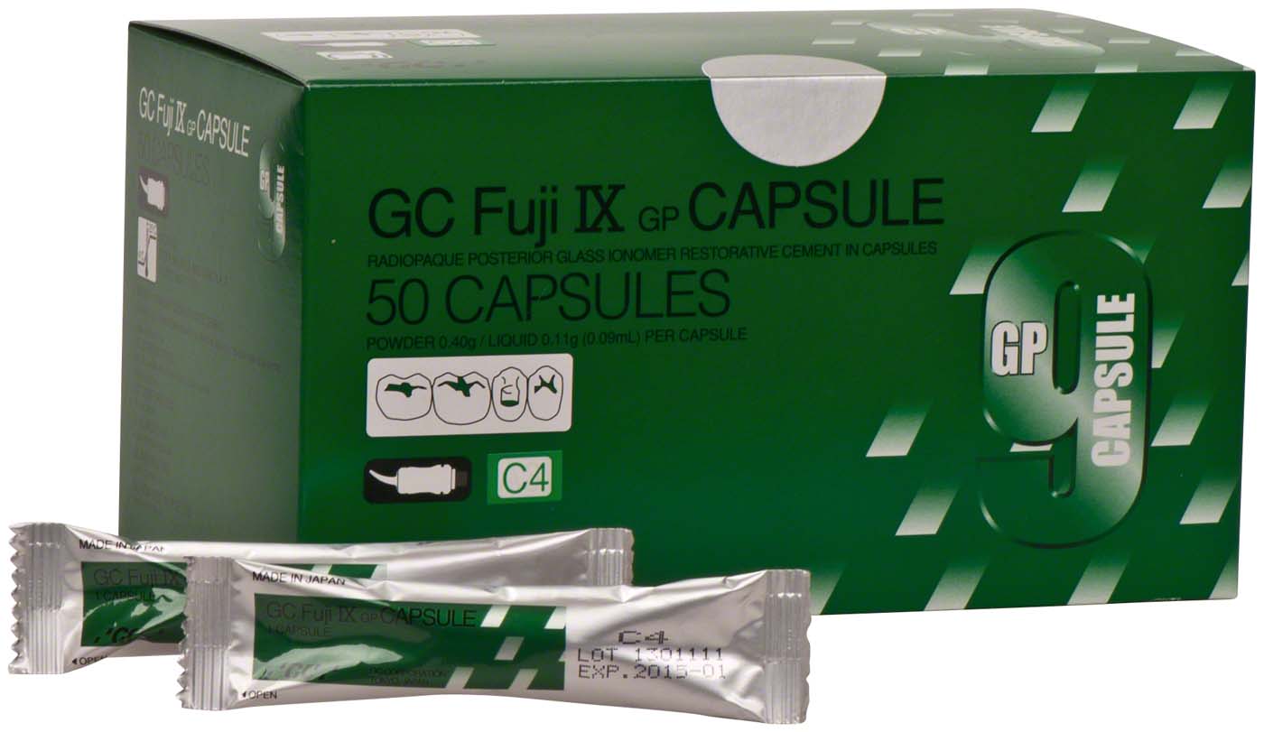 GC Fuji® IX GP 50 Kapseln C4 normalhärtend | Glasionomere für Füllungen ...