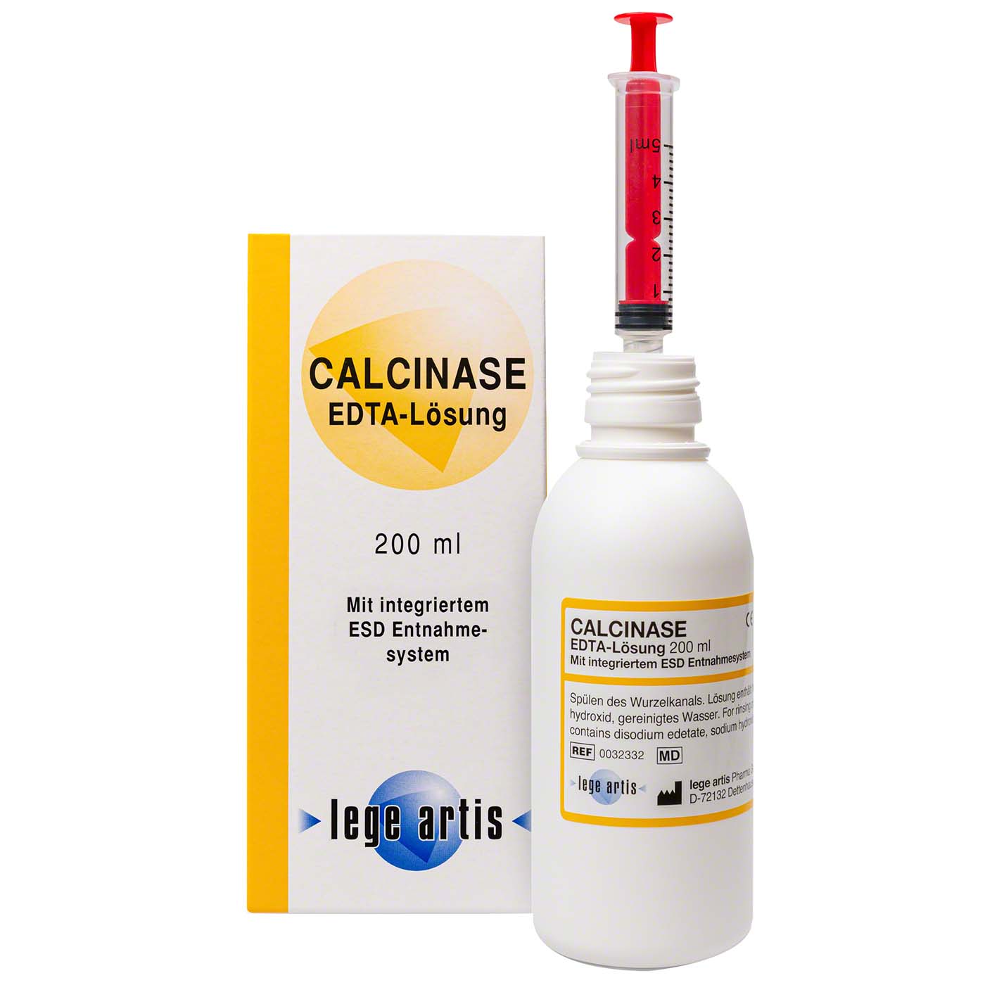 CALCINASE EDTA-Lösung 200 ml Lösung mit ESD-Entnahmesystem ...