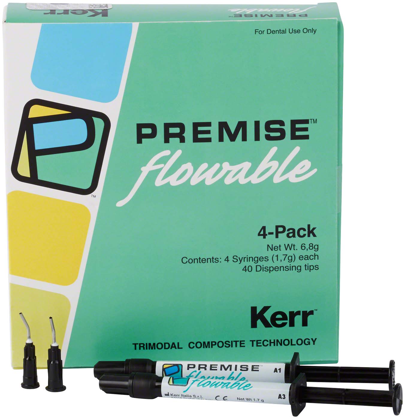 PREMISE flow 4 x 1,7 g Spritze B1, 40 Ansätze | Composite- lichthärtend ...