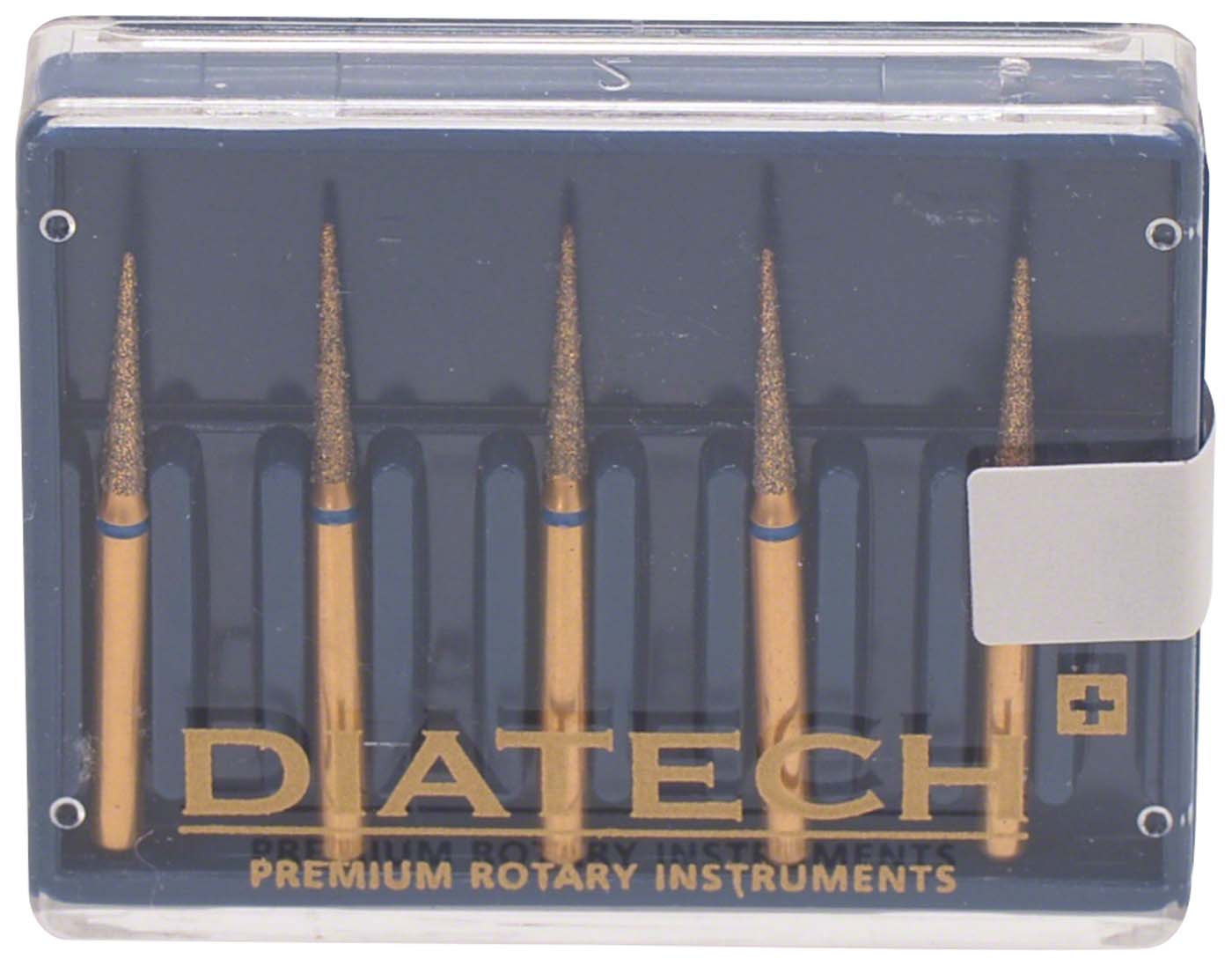 DIATECH Diamanten G858 5 Stück blau mittel (M), FGSS, Figur 165 Konus ...