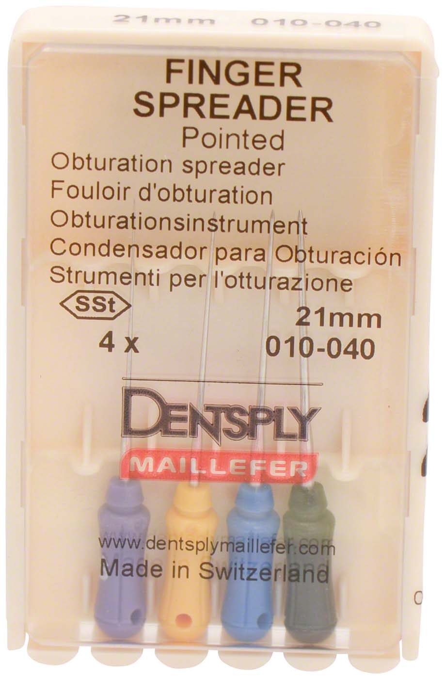 Finger Spreader 4 Stück 21 mm, ISO 030 | Wurzelfüller, Plugger ...