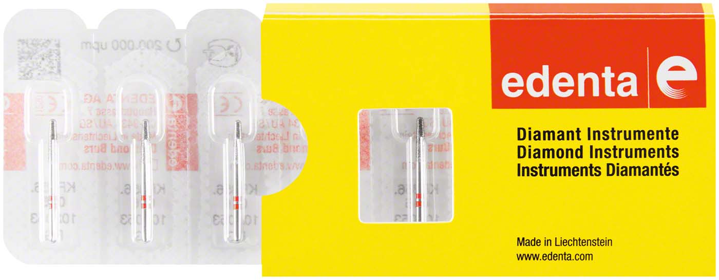 Diamant-Kronentrenner 5 Stück 2 x rot, FG, Figur 198, 8 mm, ISO 016 ...