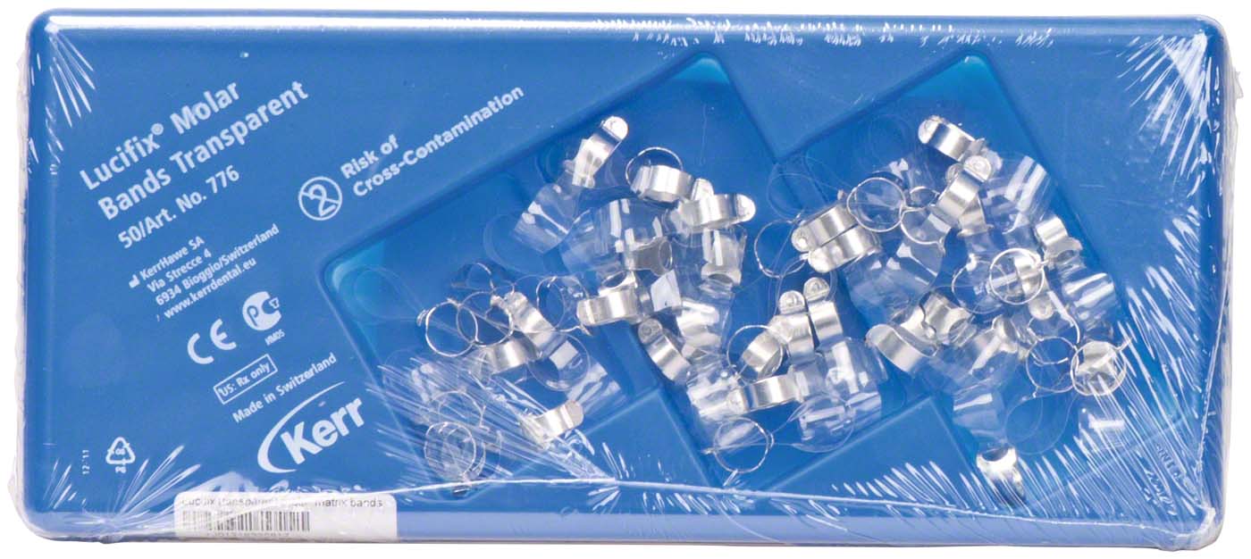 Lucifix™ **Nachfüllpackung** 50 Stück transparent, Molar | Matrizen ...