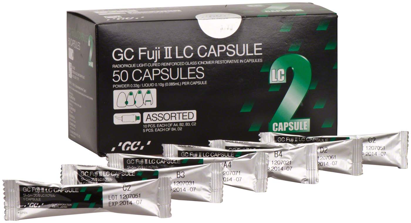 GC Fuji® II LC Capsule Improved | Glasionomere für Füllungen ...