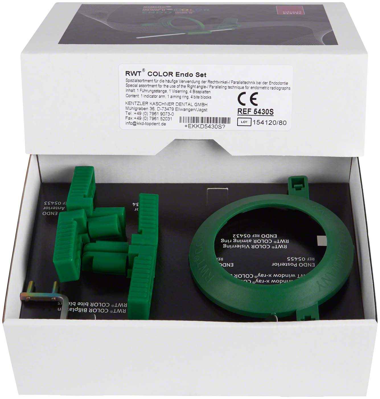 RWT® COLOR Bitewing und Endo Set **Endo Set** | Röntgenfilm- und ...