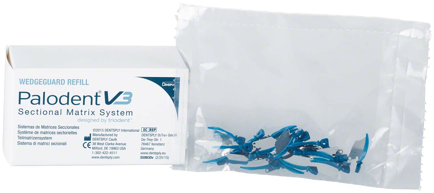 Palodent® V3 Teilmatrizensystem Wedgeguard 50 Stück klein | Matrizen ...