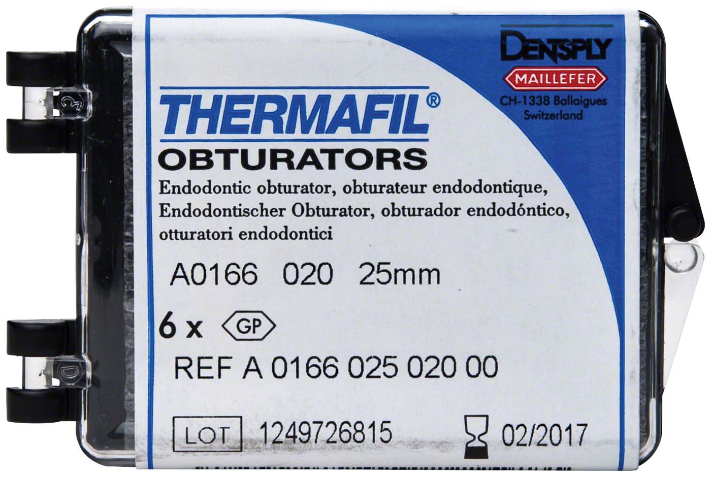 THERMAFIL® Obturatoren 6 Stück ISO 020 | Thermoplastisches ...
