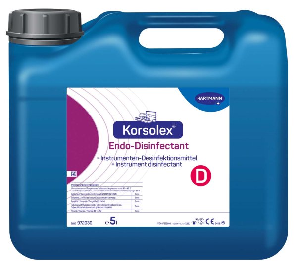 Korsolex® Endo-Disinfectant 5 Liter | Instrumenten-Reinigung und ...