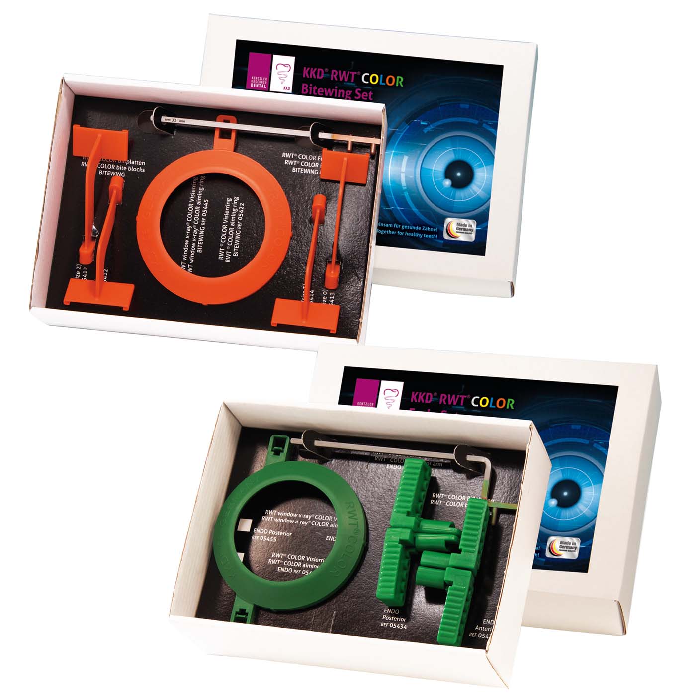 RWT® COLOR Bitewing und Endo Set **Endo Set** | Röntgenfilm- und ...