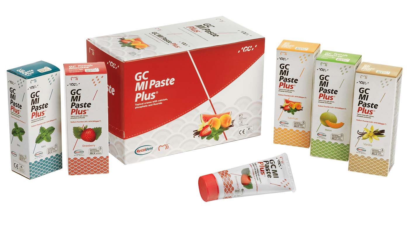 GC MI Paste Plus® 10 x 40 g Melone | Fluoridierung | Prophylaxe ...