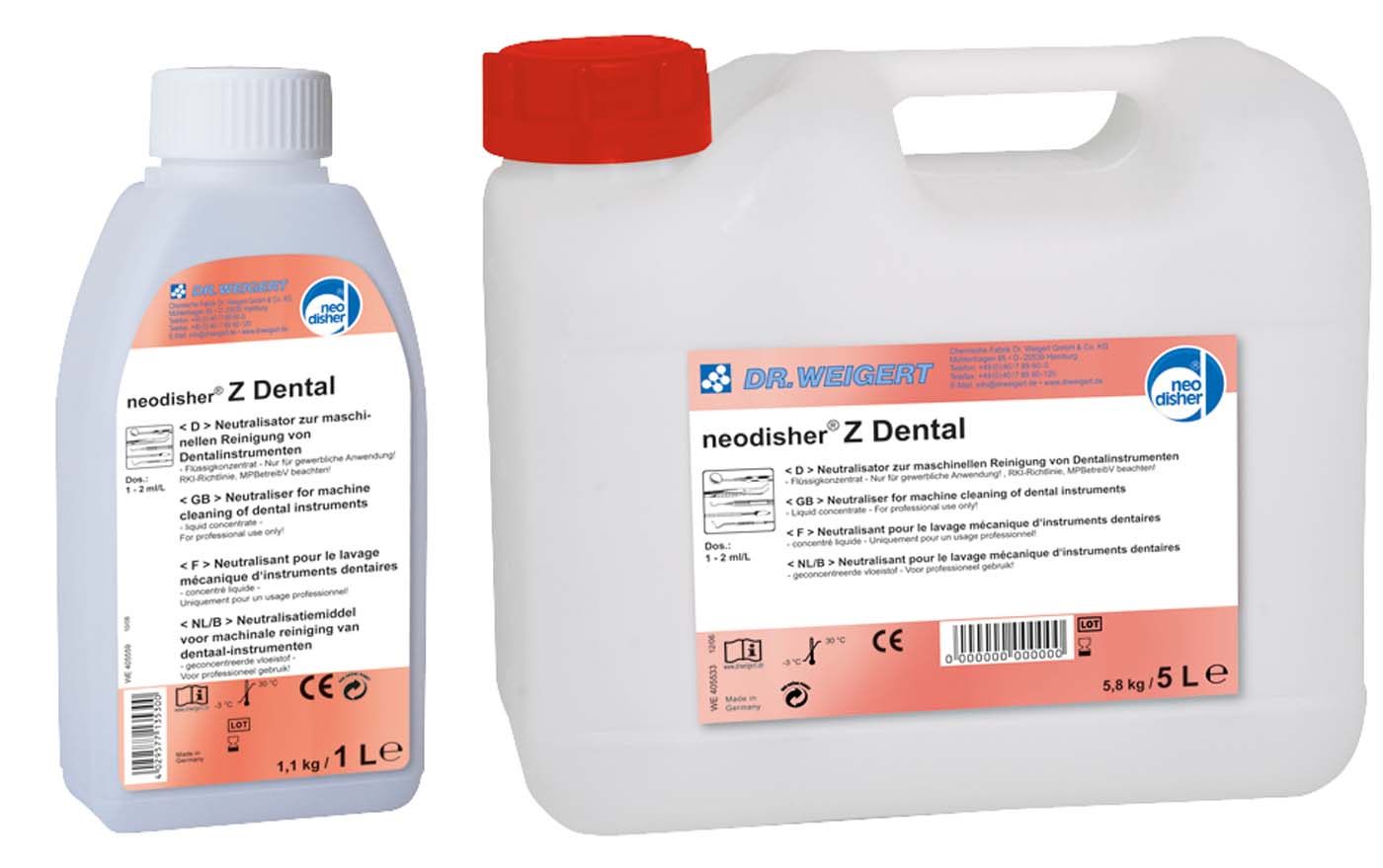 neodisher® Z Dental 5 Liter | Instrumenten-Reinigung und Desinfektion ...