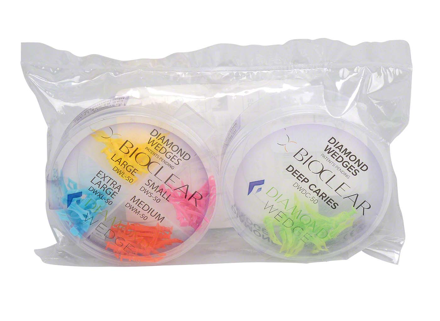 Bioclear Diamond Wedges 50 Stück extra large, blau | Matrizen ...