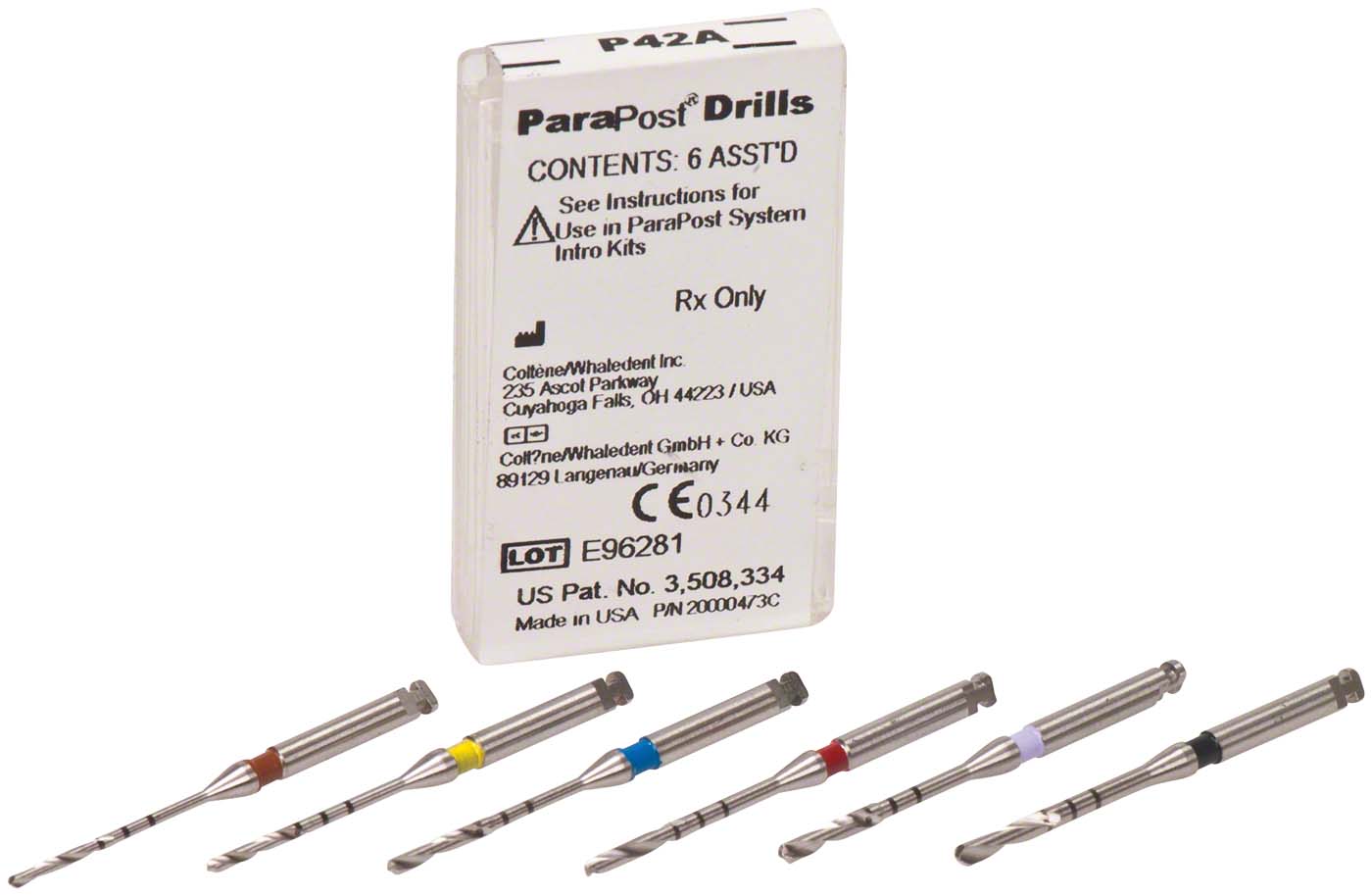 ParaPost® X™ Bohrer 6 Stück | Parapulpäre Stifte, Wurzelstifte ...