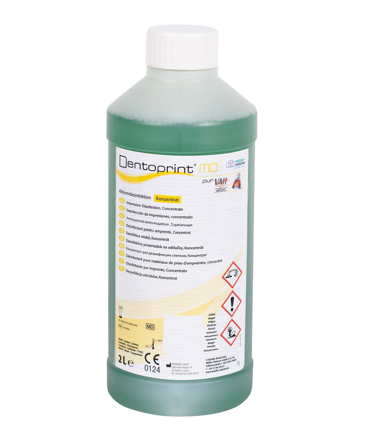 Dentoprint® MD pur 2 Liter | Abdruck-Desinfektion | Desinfektion ...