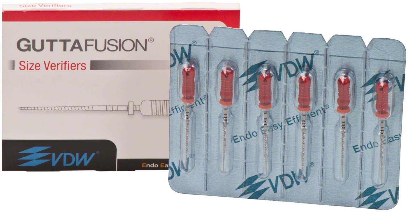 GUTTAFUSION® Size Verifier 6 Stück ISO 025 | Instrumenten-Systeme für ...