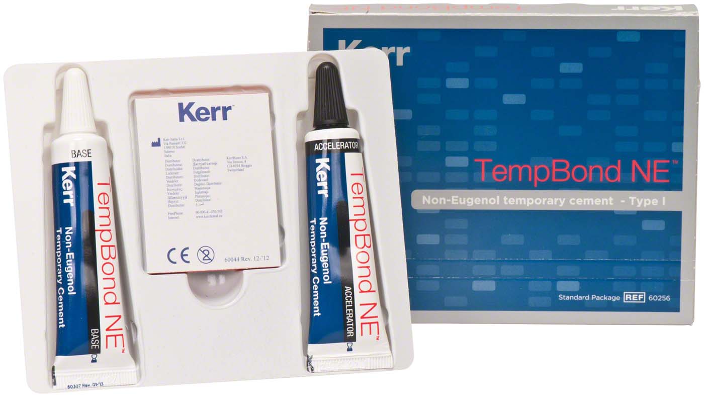 TempBond™ NE 50 g Basismaterial, 15 g Katalysator, 1 Anmischblock ...