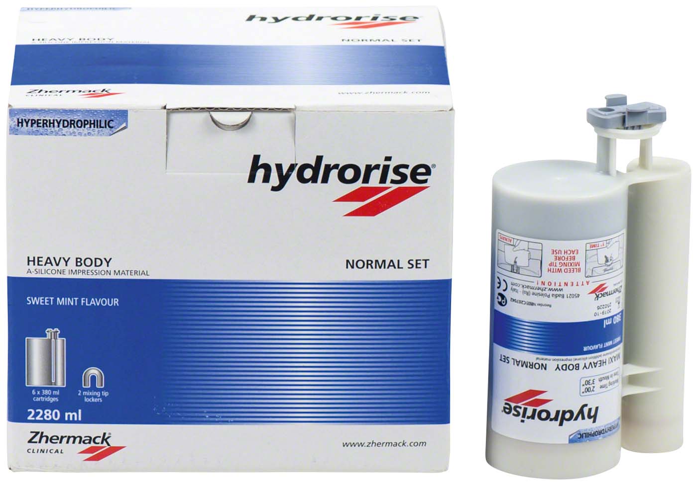 hydrorise maxi heavy body normal 6 x 380 ml Doppelkartusche, 2 ...