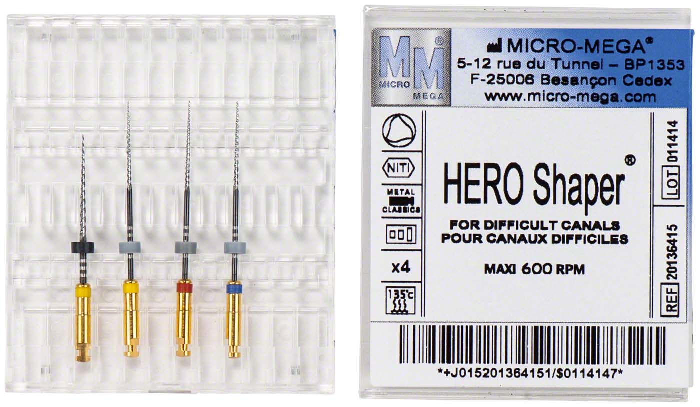 HERO Shaper® 4 Stück komplexer Arbeitsgang | Instrumente für die ...
