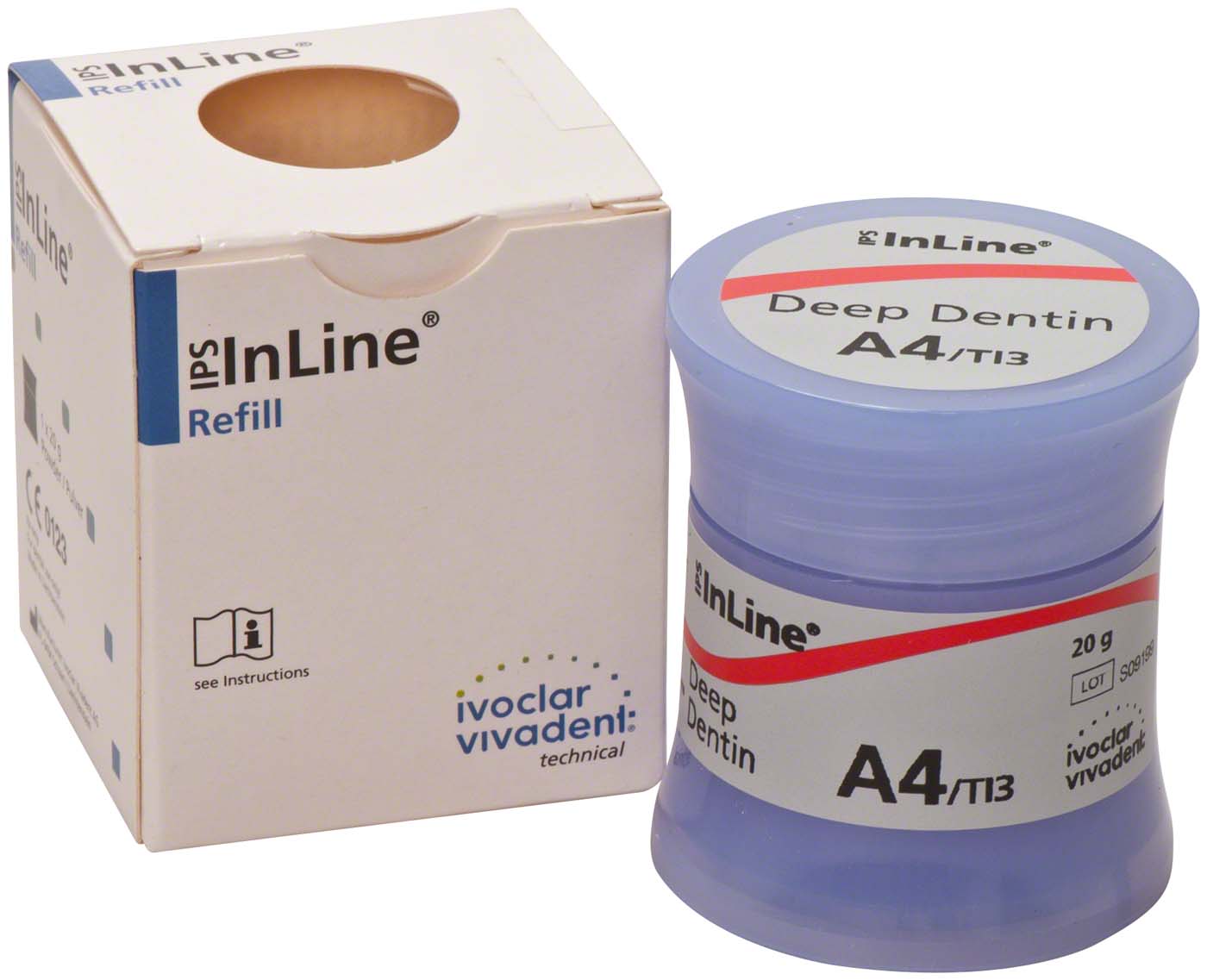 IPS InLine® 20 g Pulver deep dentin A4 | Metallkeramik ...