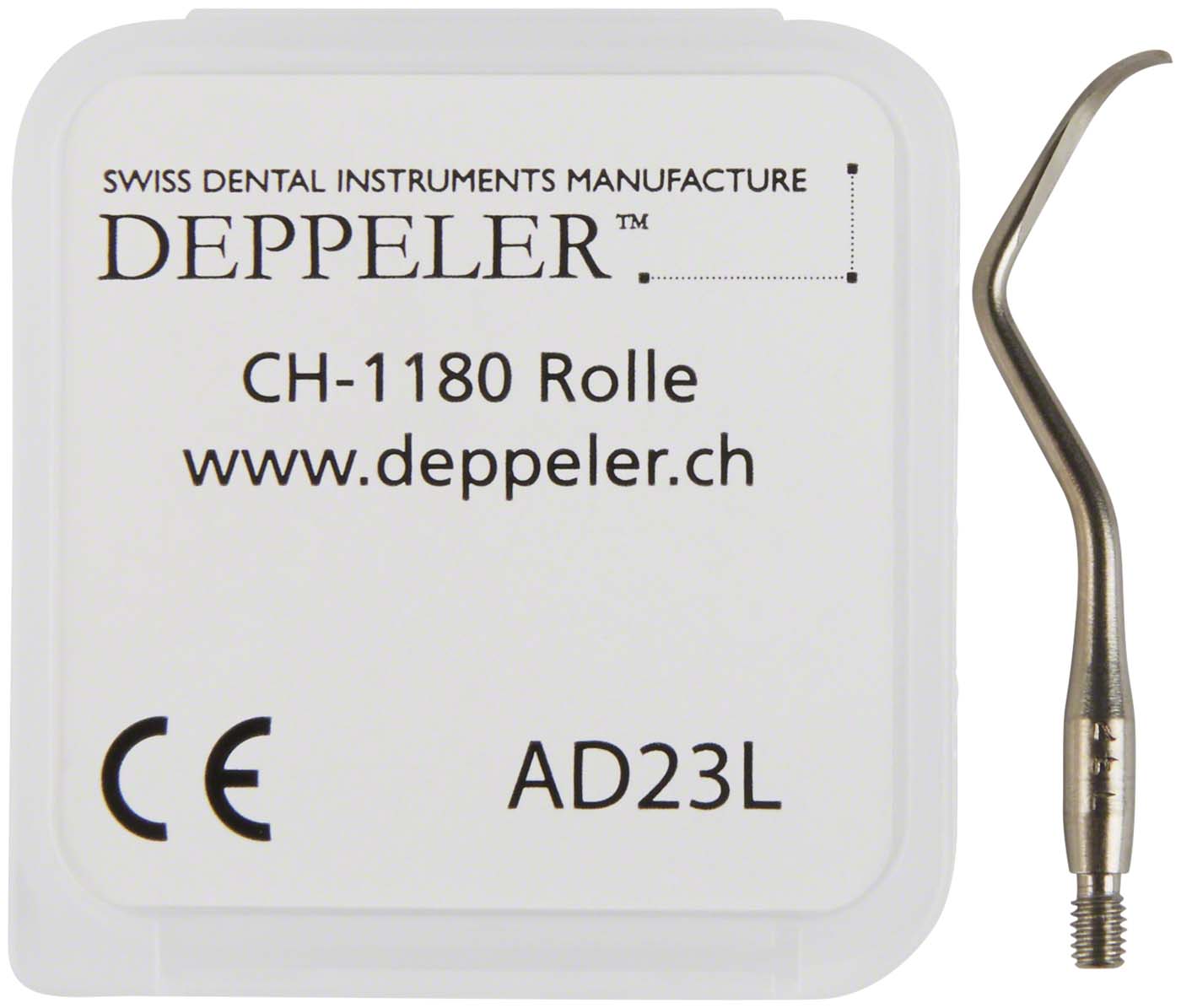 DEPPELER Titan-Implantatküretten ohne Griff | Küretten | Instrumente ...