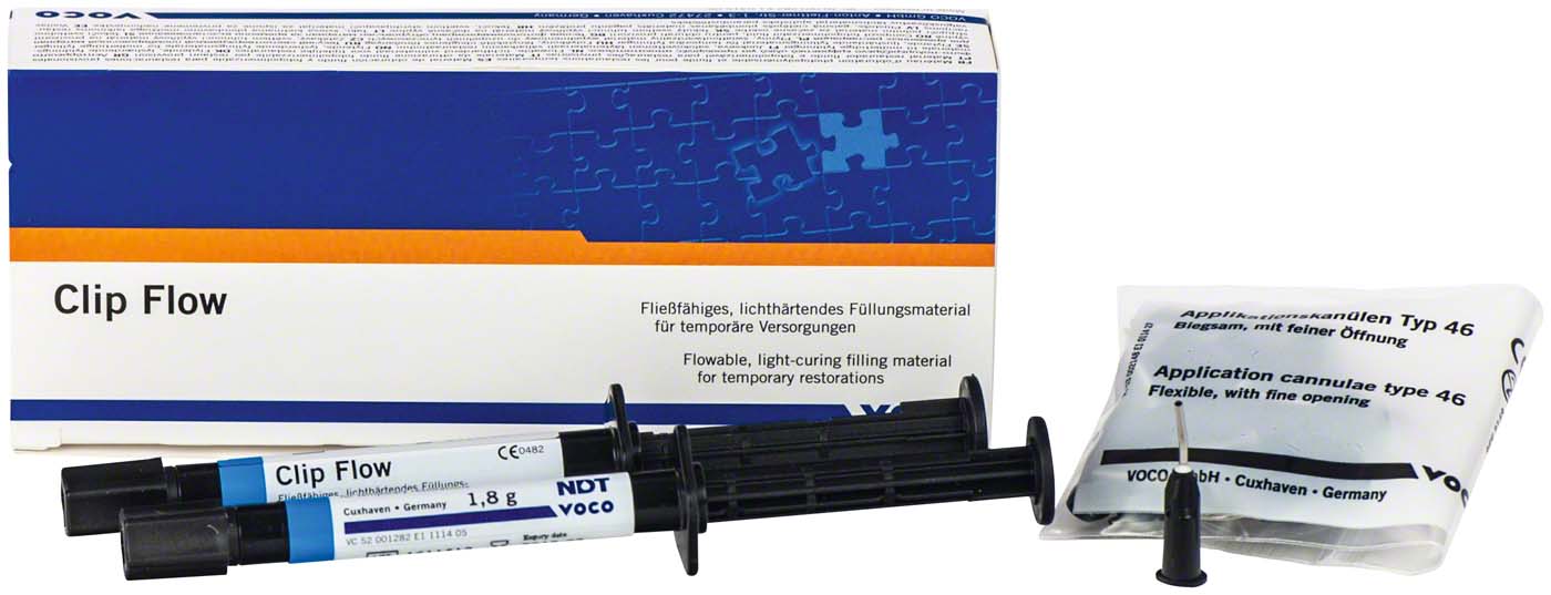 Clip Flow 2 x 1,8 g Spritze Flow | Provisorische Verschlussmaterialien ...