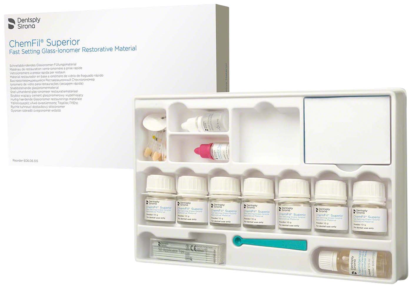 ChemFil® Superior 10 g Pulver hell | Glasionomere für Füllungen ...