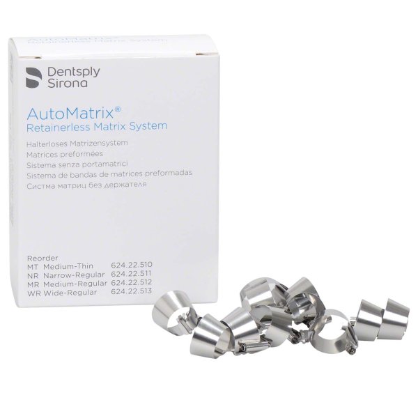 AutoMatrix® 72 Stück WR, breit/normal | Matrizen, Matrizenbänder ...