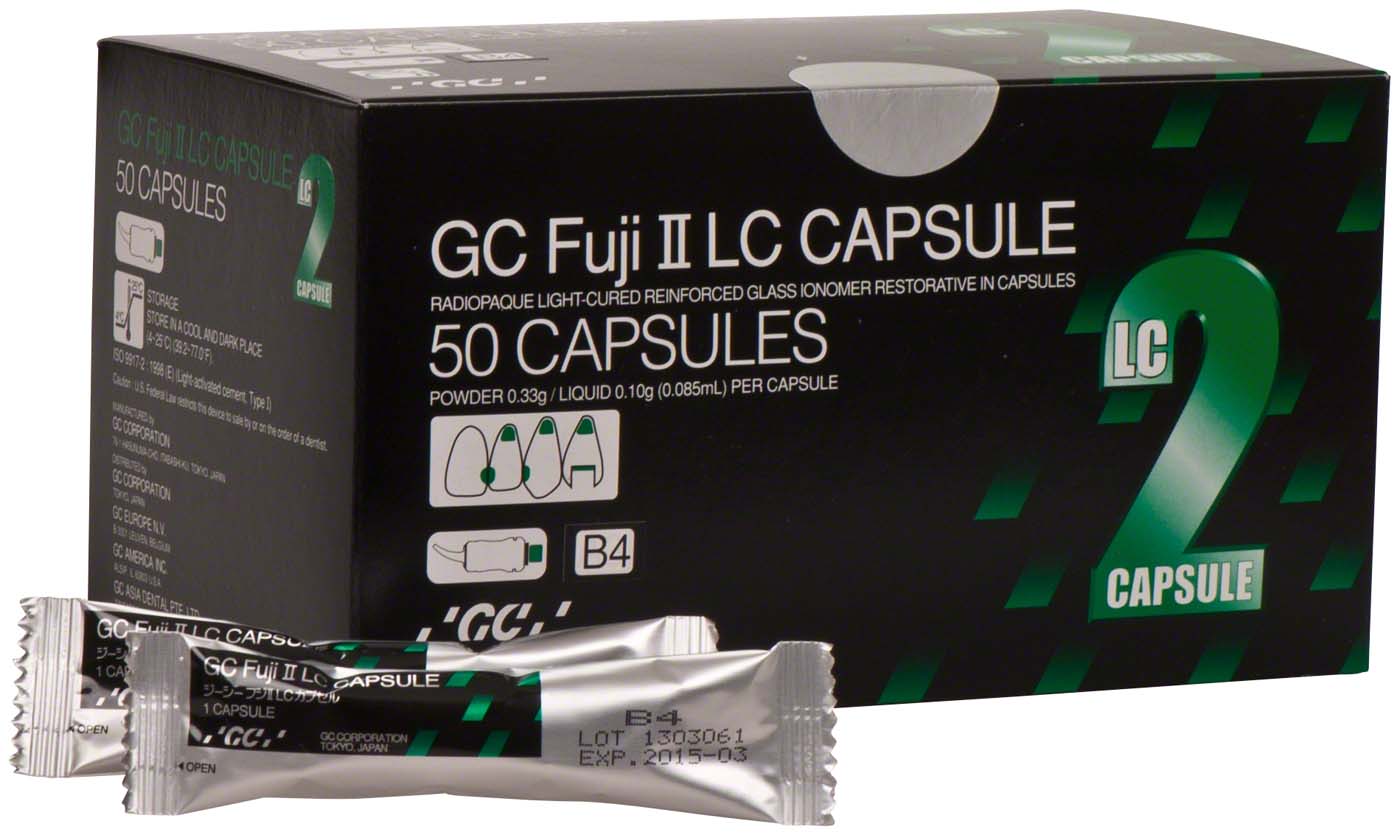 GC Fuji® II LC Capsule Improved 50 Kapseln B4 | Glasionomere für ...