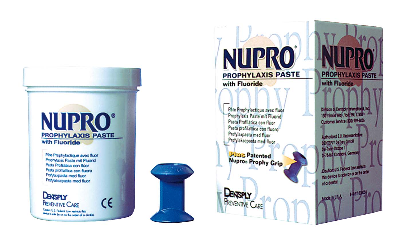 NUPRO® mit Fluoride 200 x 2 g fein, Orange | Polier- und ...