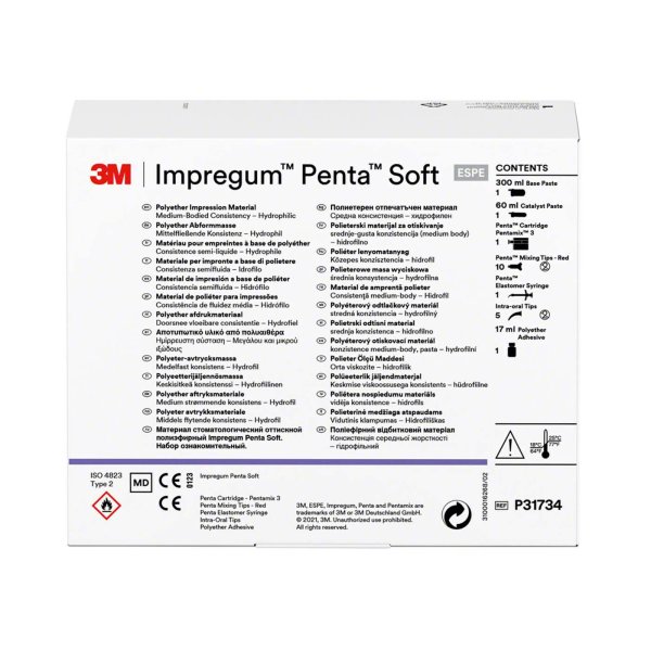 Impregum™ Penta™ Soft **Intro Kit** für P3 | Polyether Abformmassen ...