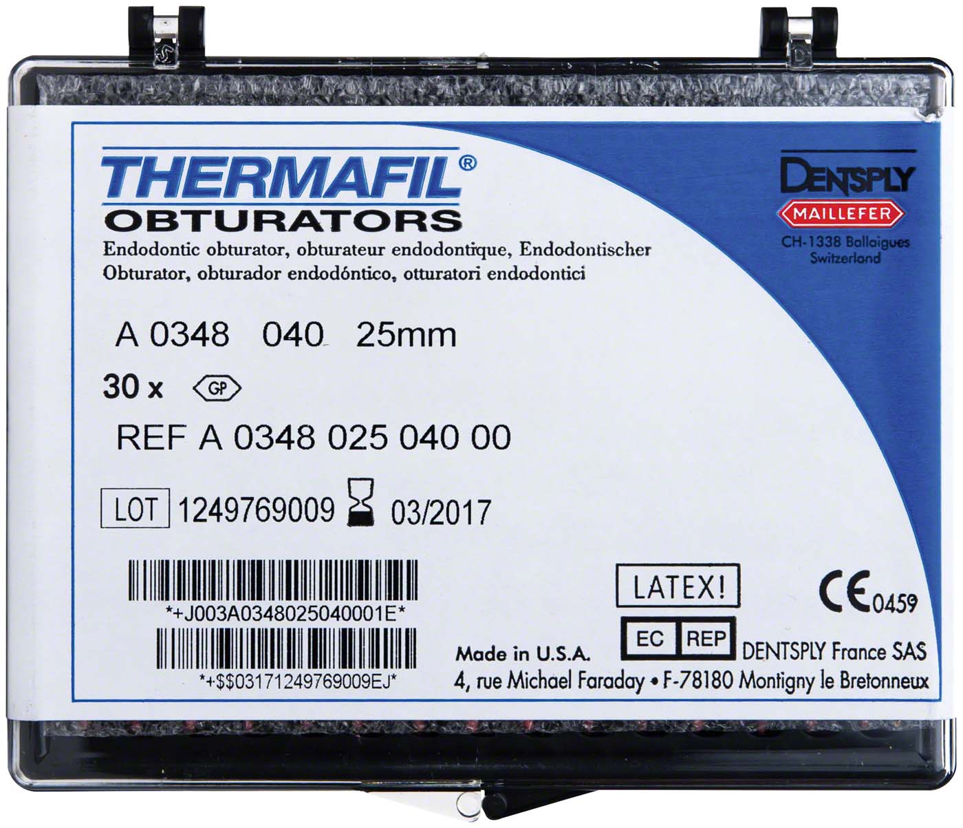 THERMAFIL® Obturatoren 30 Stück ISO 040 | Thermoplastisches ...