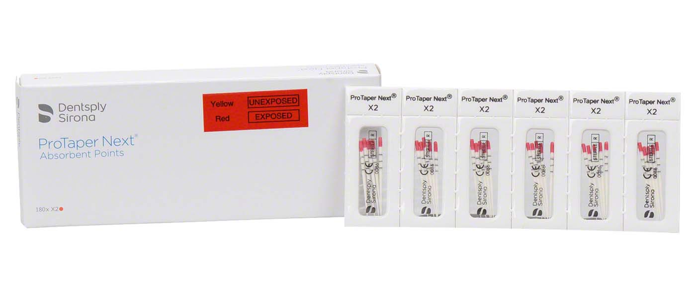 ProTaper Next® Papierspitzen 180 Stück X2 | Instrumenten-Systeme für ...
