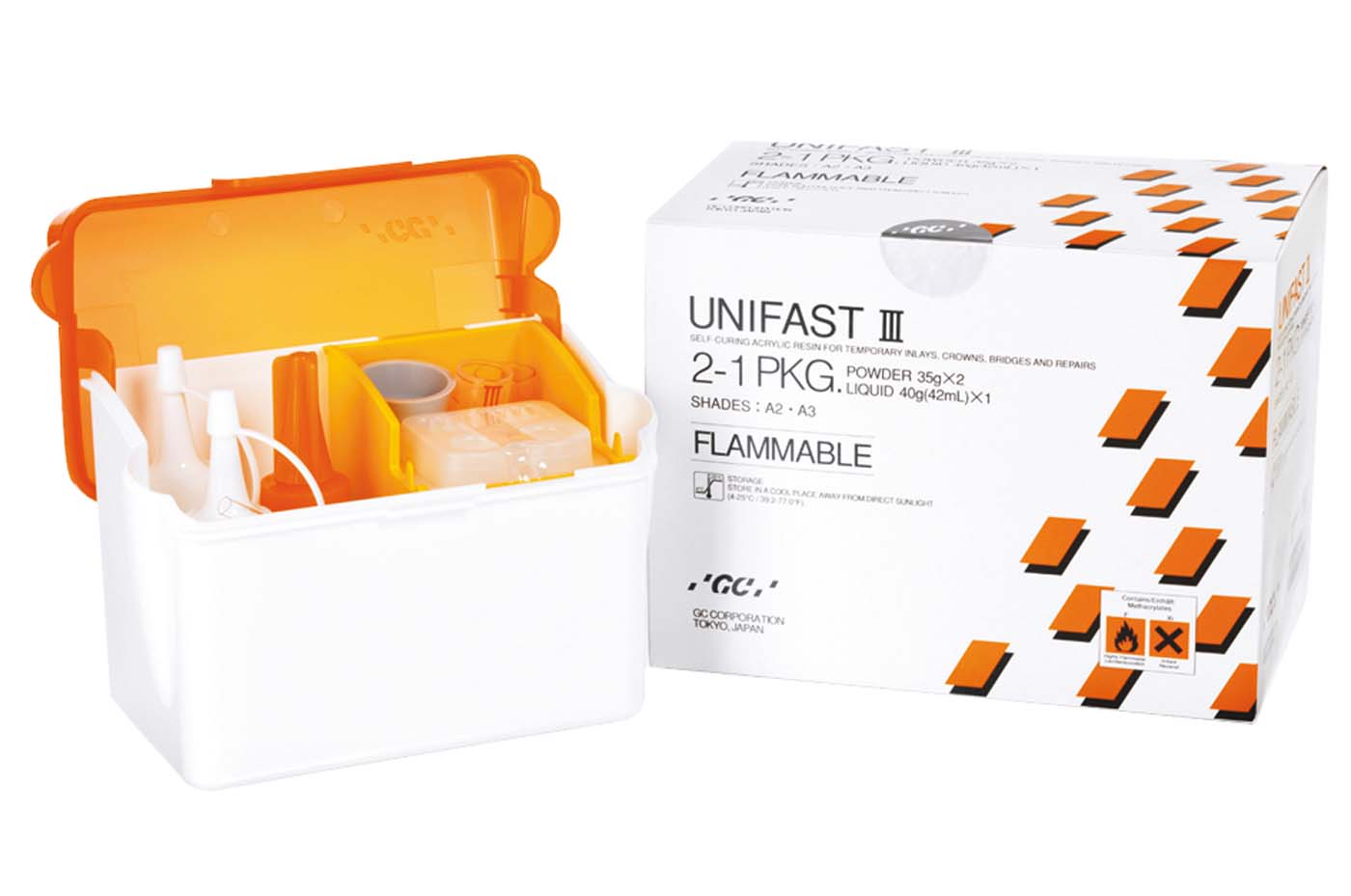 GC UNIFAST III **Nachfüllpackung** 300 g Pulver A2 | Provisorische K ...