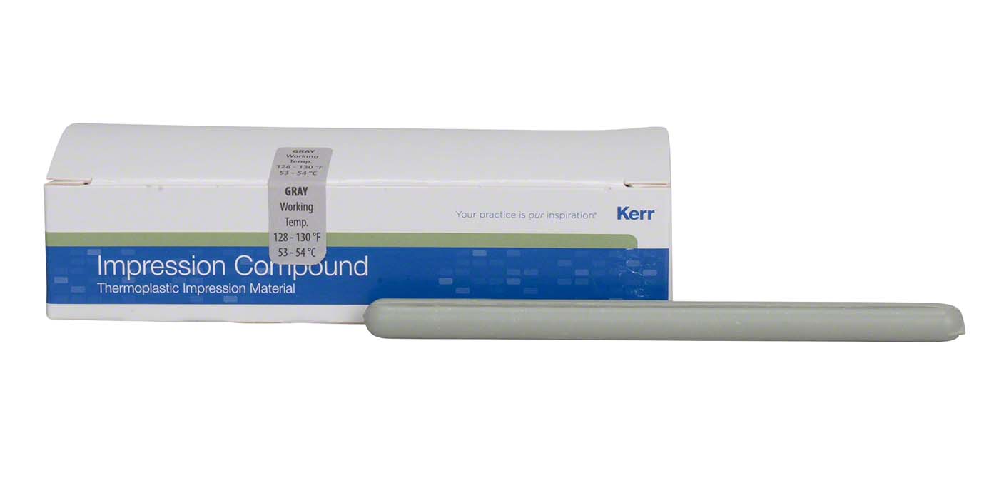 Impression Compound 15 Stangen grau | Thermoplastische Abformmassen | Abformmaterialien | Praxis ...