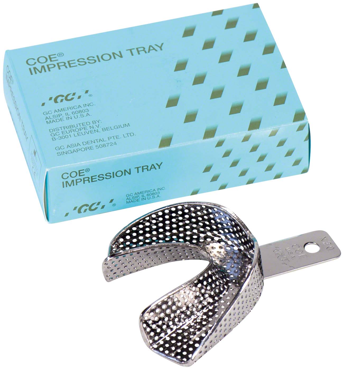 GC COE® Impression Tray regular BM UK-X20, XL, perforiert ...