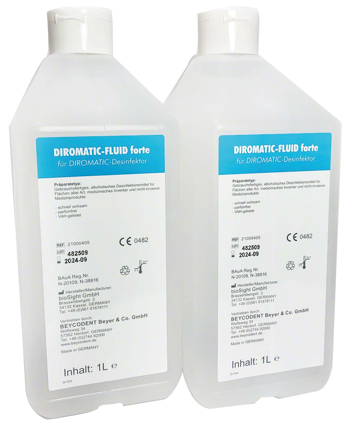 DIROMATIC®-FLUID forte **Karton** 2 x 1 Liter Flasche | Abdruck ...