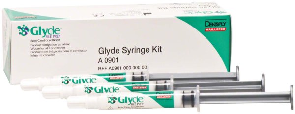 Glyde™ FILE PREP 3 x 3 ml Spritze | Wirkstoffe für die Wurzelkanal ...