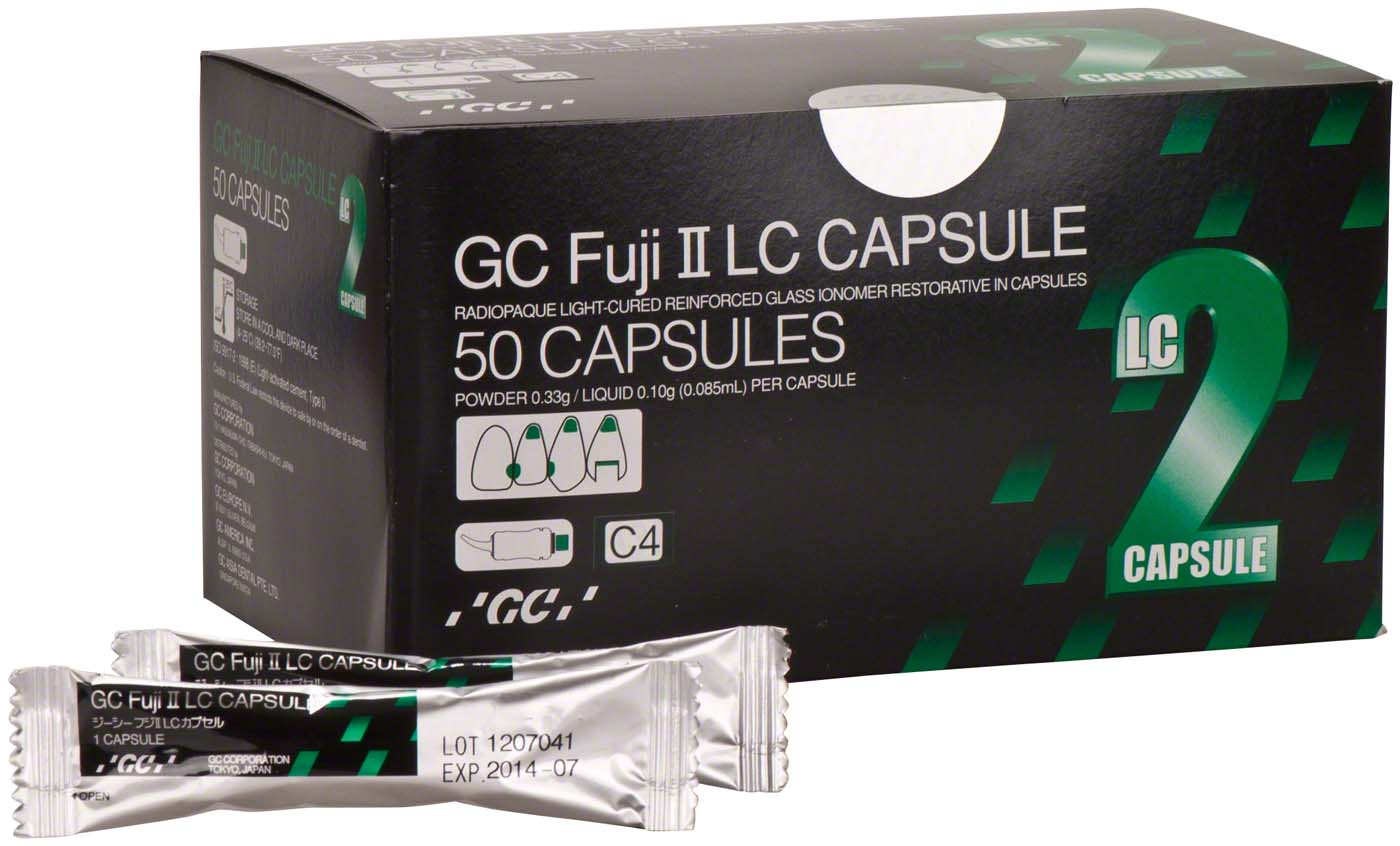 GC Fuji® II LC Capsule Improved 50 Kapseln C4 | Glasionomere für ...