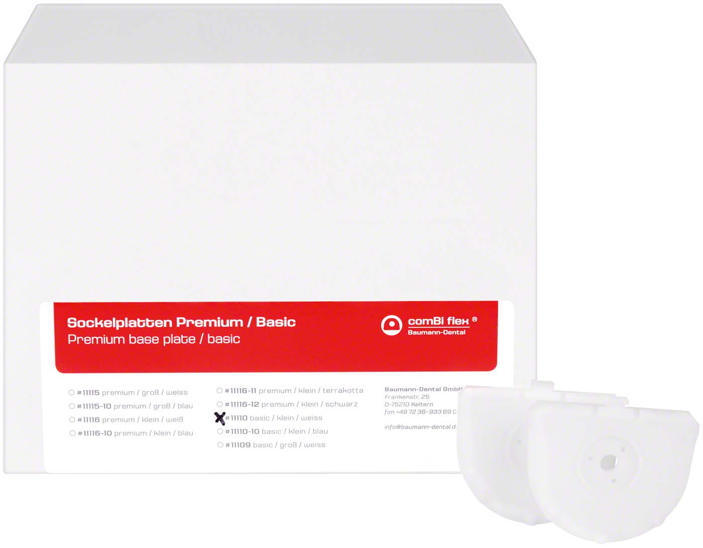 Combi Flex Zubehör 100 Stück Premium weiß, XL | Zubehör Gipsabscheider ...