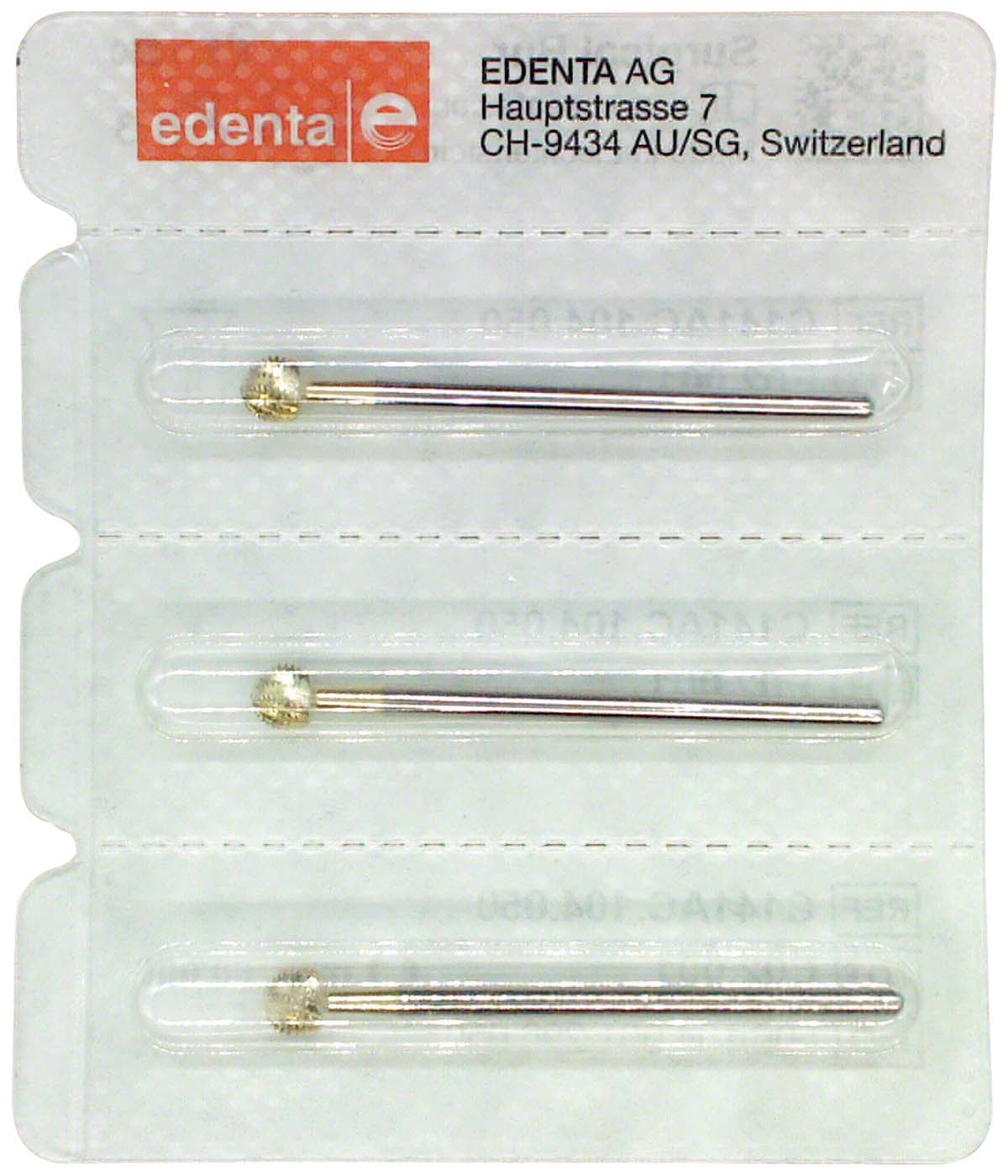 Chirurgie Fräser HM C141A 3 Stück FG XL, Figur 001, ISO 016 ...