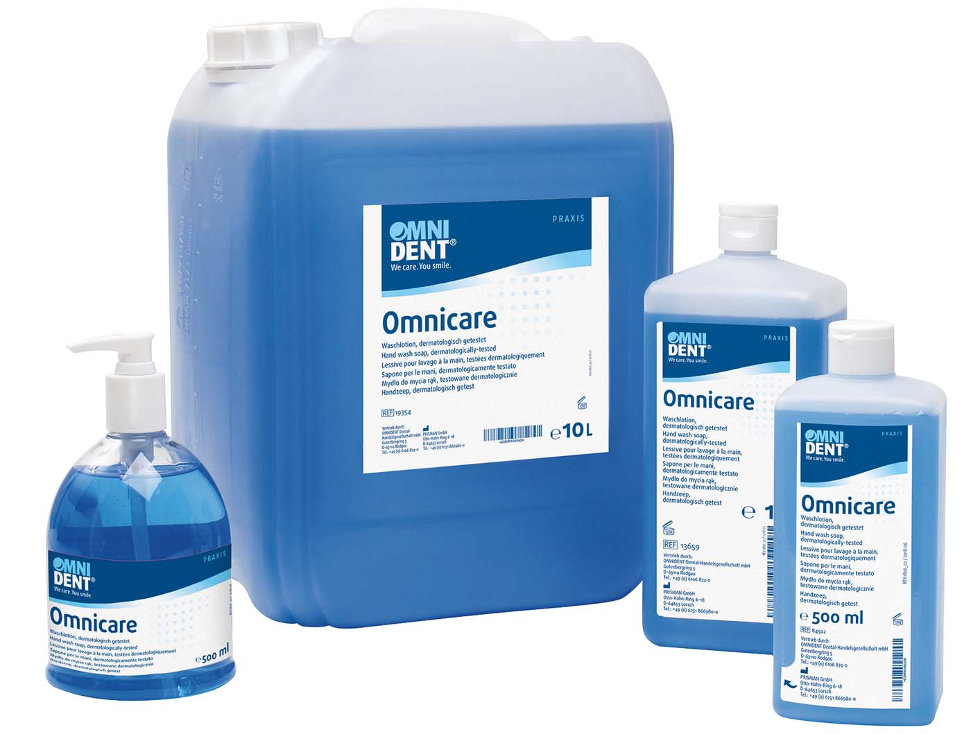 Omnicare **Spenderflasche** 500 ml | Hände-Reinigung | Desinfektion ...