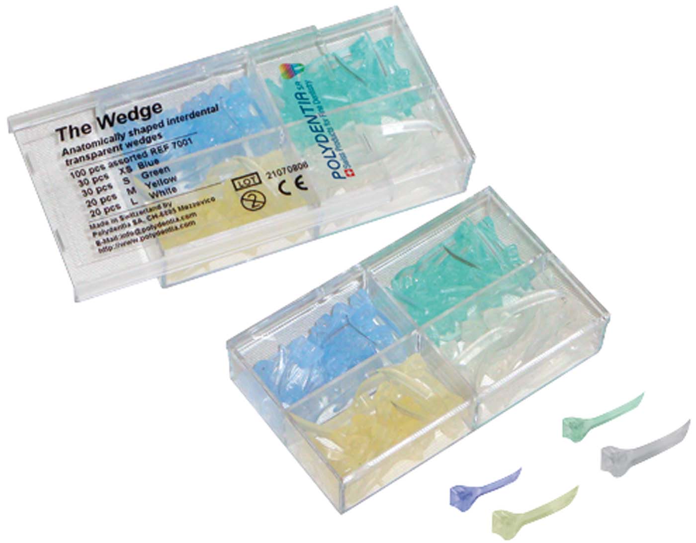 The Wedge 100 Stück XS | Interdentalkeile | Hilfsmittel für Füllungen ...