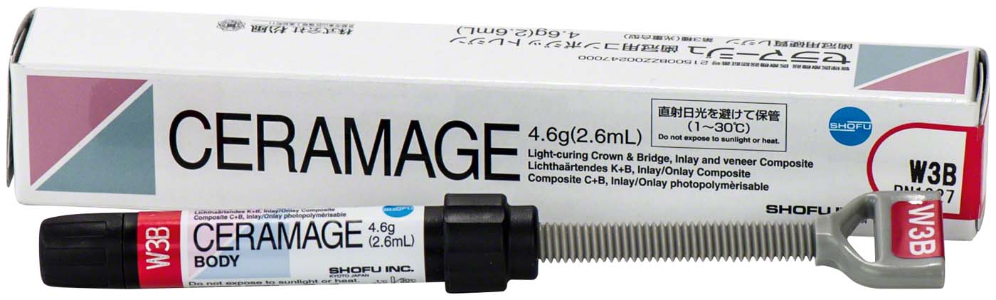 CERAMAGE 4,6 g Komposit dentin W3B | Kunststoffe | Verblendtechnik ...
