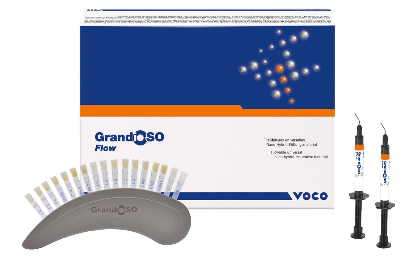 GrandioSO Flow 2 x 2 g Spritze A3 | Composite- lichthärtend ...