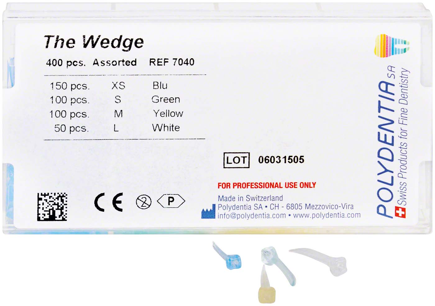 The Wedge 400 Stück | Interdentalkeile | Hilfsmittel für Füllungen ...