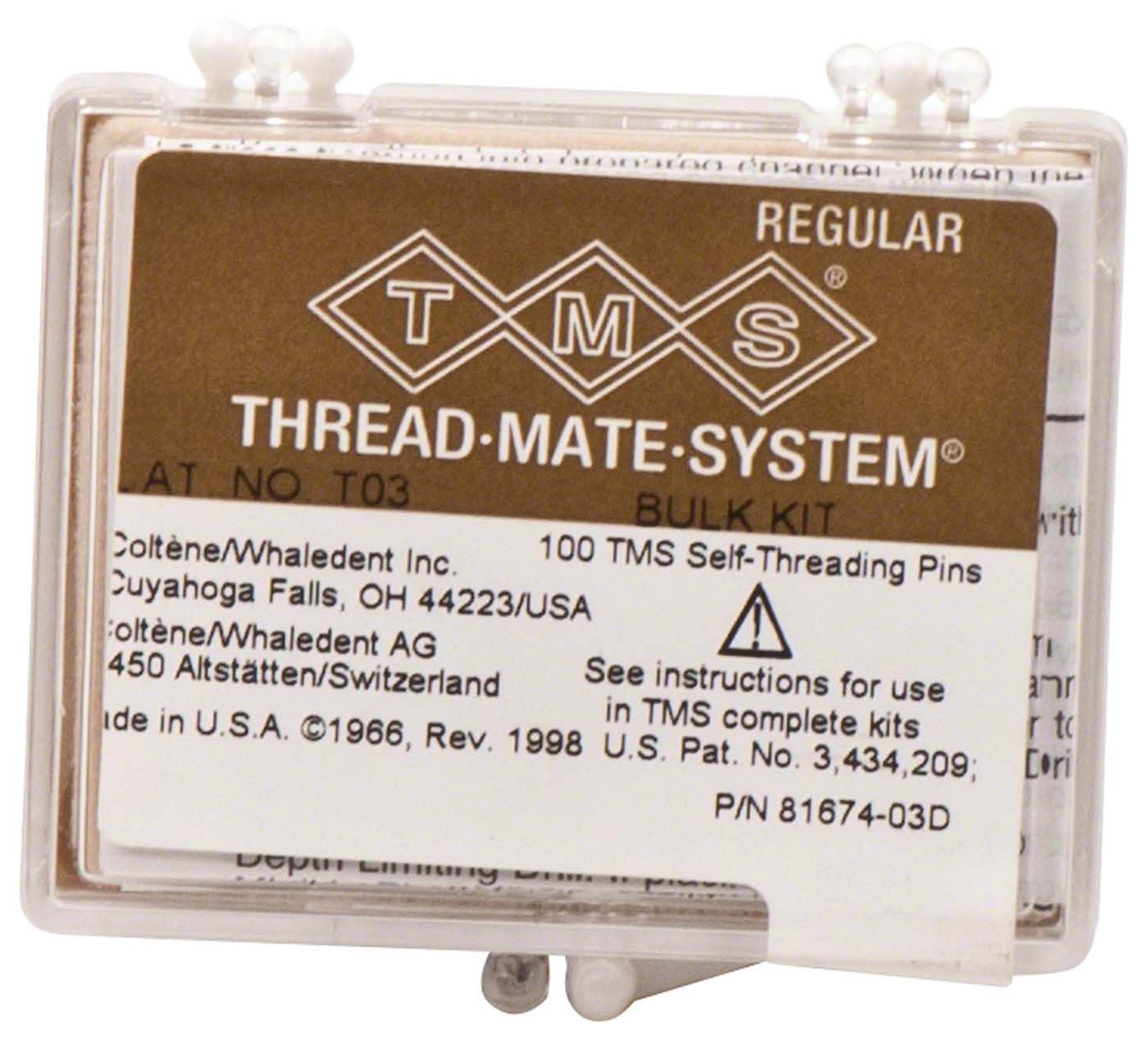 TMS® LINK **Bulkpackung** 100 Einzelstifte, TMS Regular T03 ...