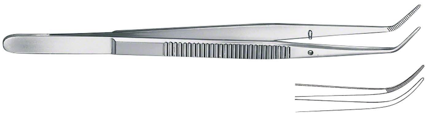 Pinzetten 16 cm, gerade, Spitzenbreite: 2 mm | Pinzetten | Instrumente ...